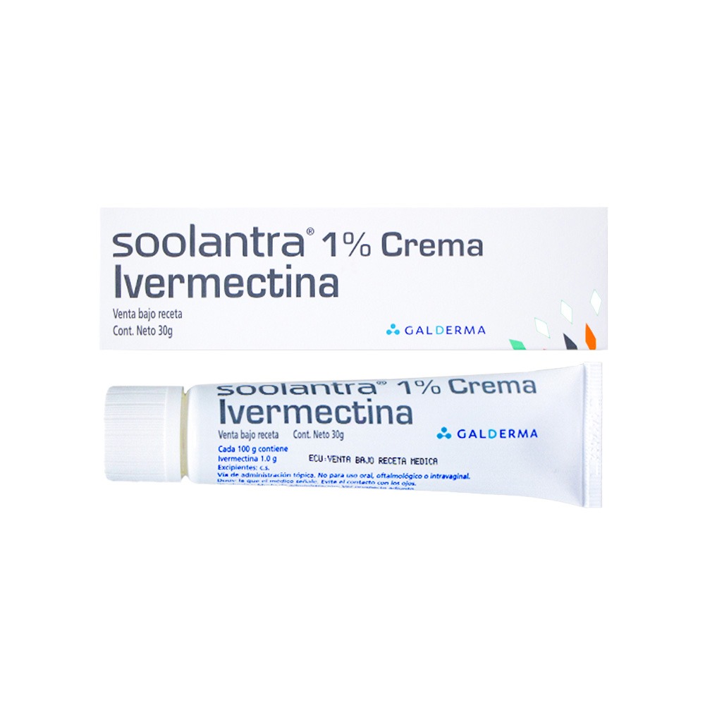 SOOLANTRA ivermectina crema al 1% GALDERMA 30g - gisederma